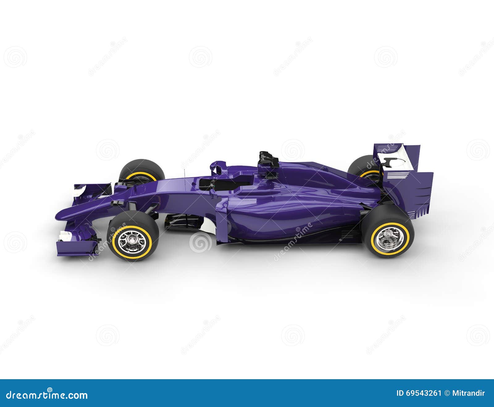 Purple Formula One Car stock illustration. Illustration of drive - 69543261