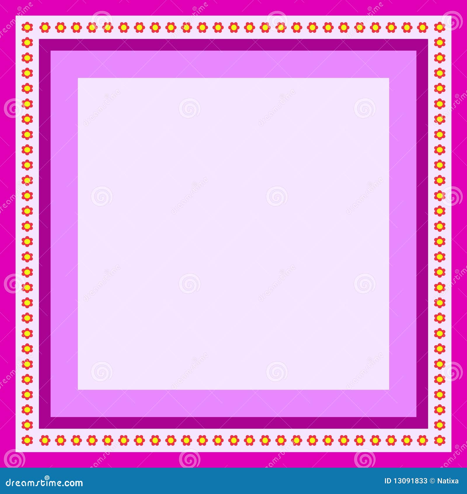 Purple frame stock vector. Illustration of border, card - 13091833
