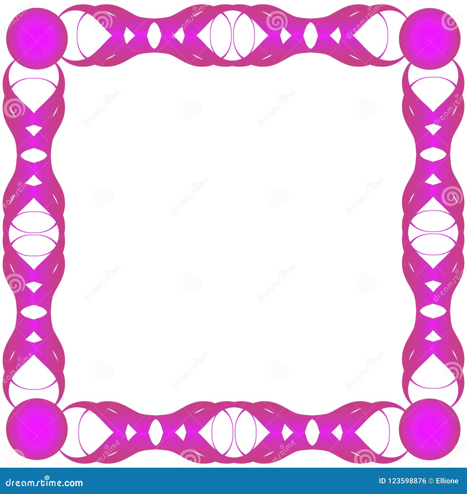 Purple frame stock illustration. Illustration of design - 123598876
