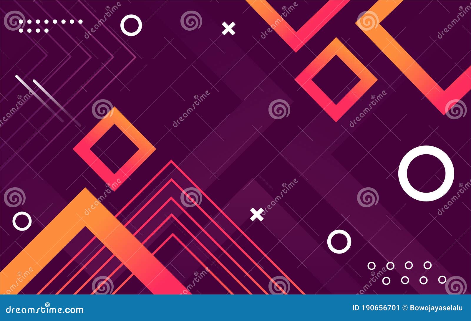 Purple Geometric Abstract Background Design. Graphic Design Element ...