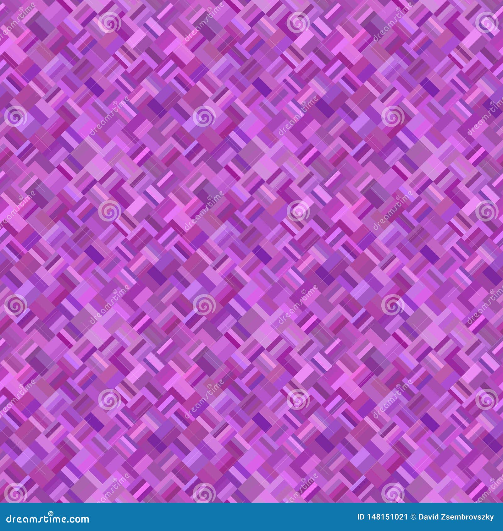 Purple Geometric Diagonal Rectangle Mosaic Pattern Background Stock ...