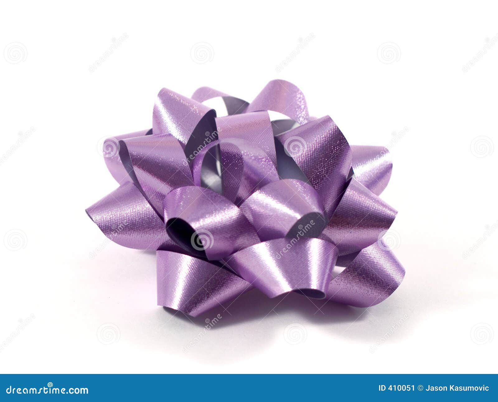 Purple Gift Bow stock image. Image of colour, gift, giving - 410051