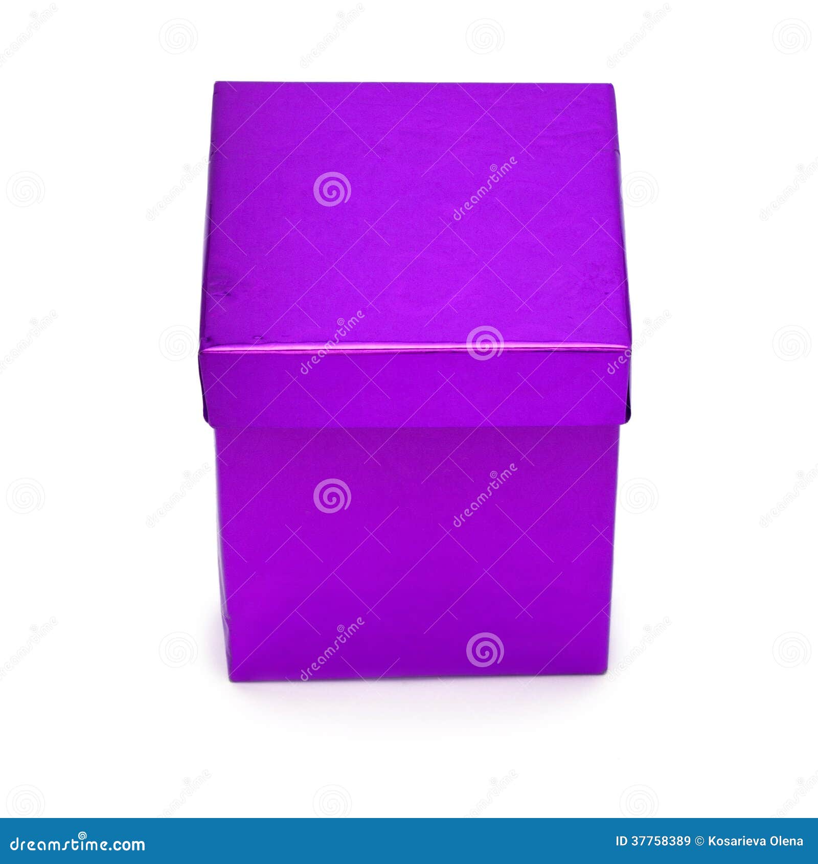 Purple Gift-box stock image. Image of studio, holiday - 37758389
