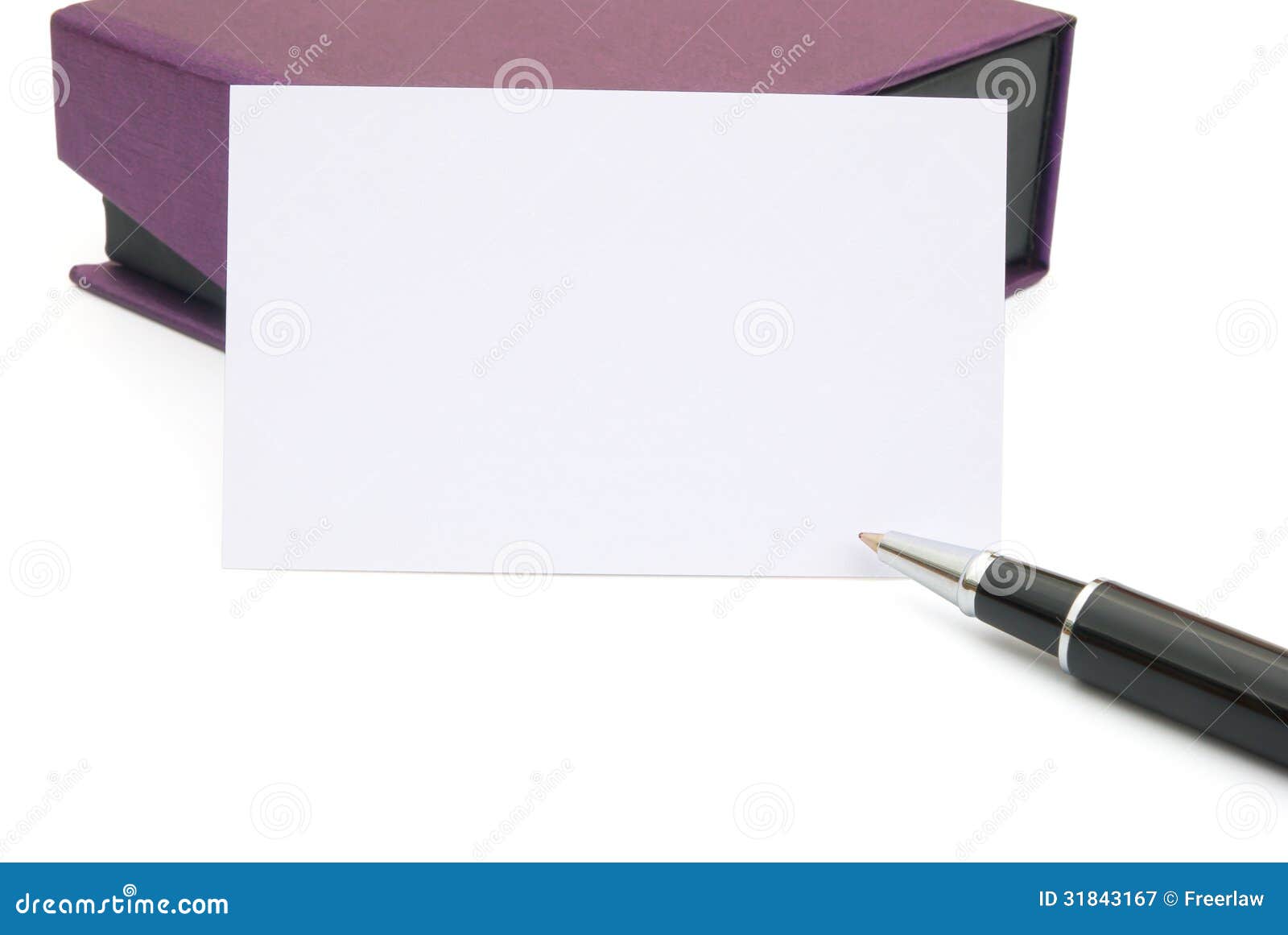 Purple gift box and a card stock image. Image of package - 31843167