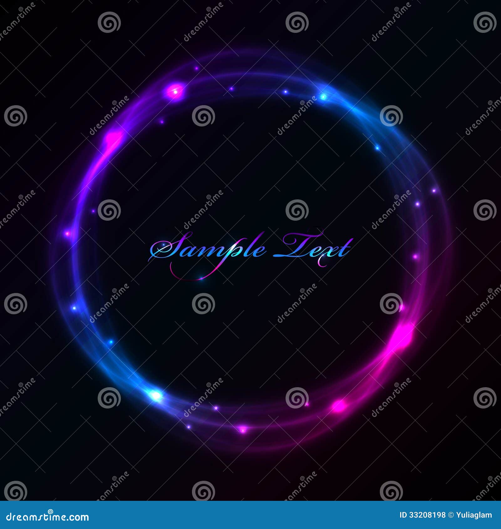Purple glow stock vector. Illustration of infinity, disco - 33208198
