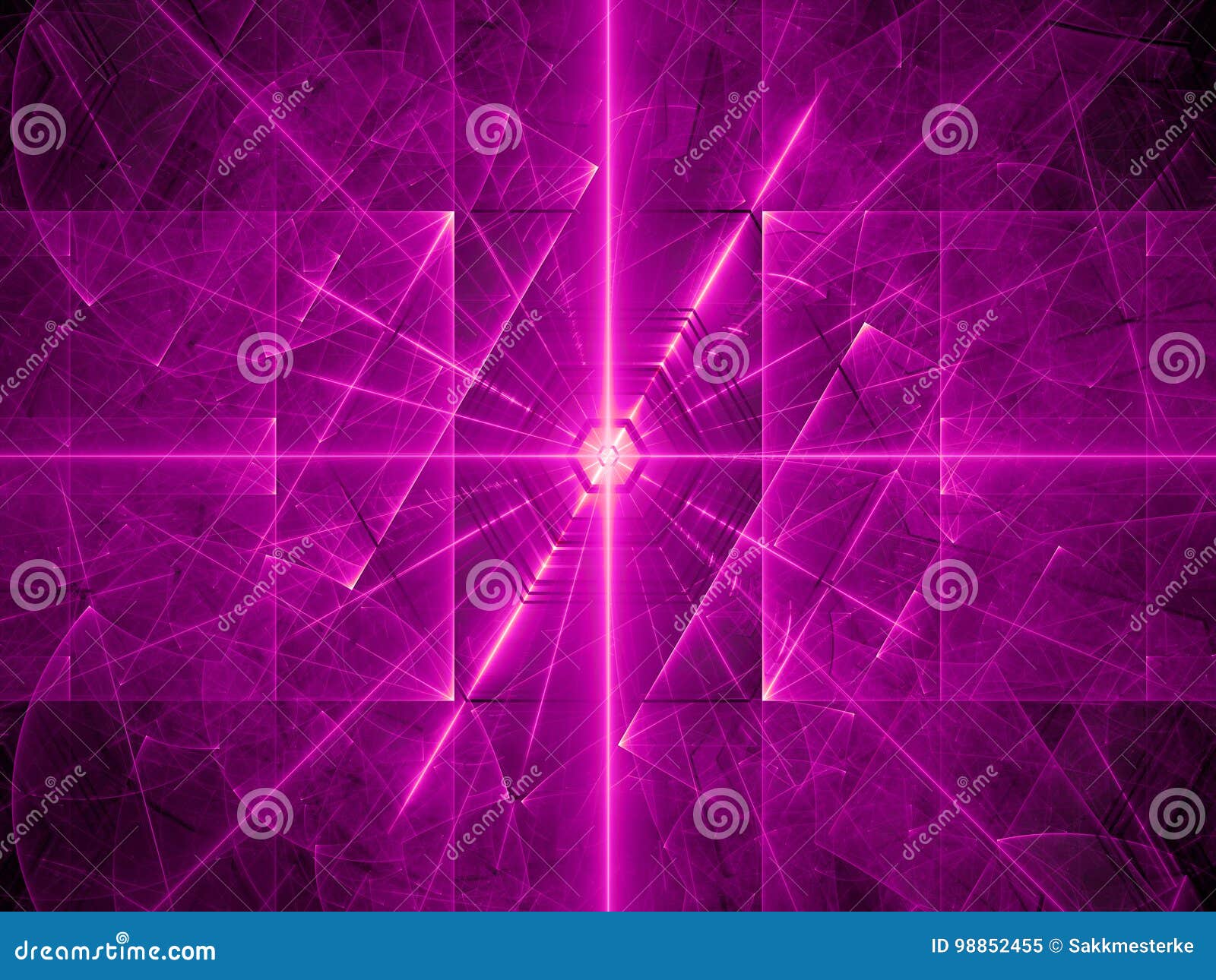 Purple Glowing Laser Beams Background Stock Illustration - Illustration ...
