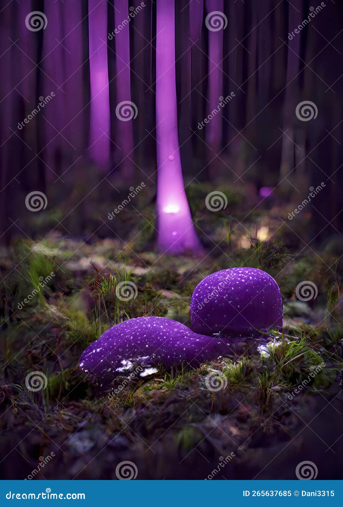 Enchanted Magical Forest With Big Tree Stock Photography ... Enchanted Magical Forest With Big Tree Stock Photography ...