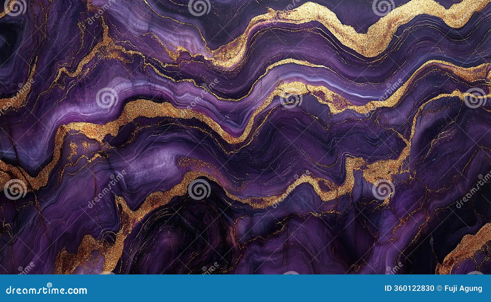 Purple Gold Marble Texture Background Design Stock Illustration ...