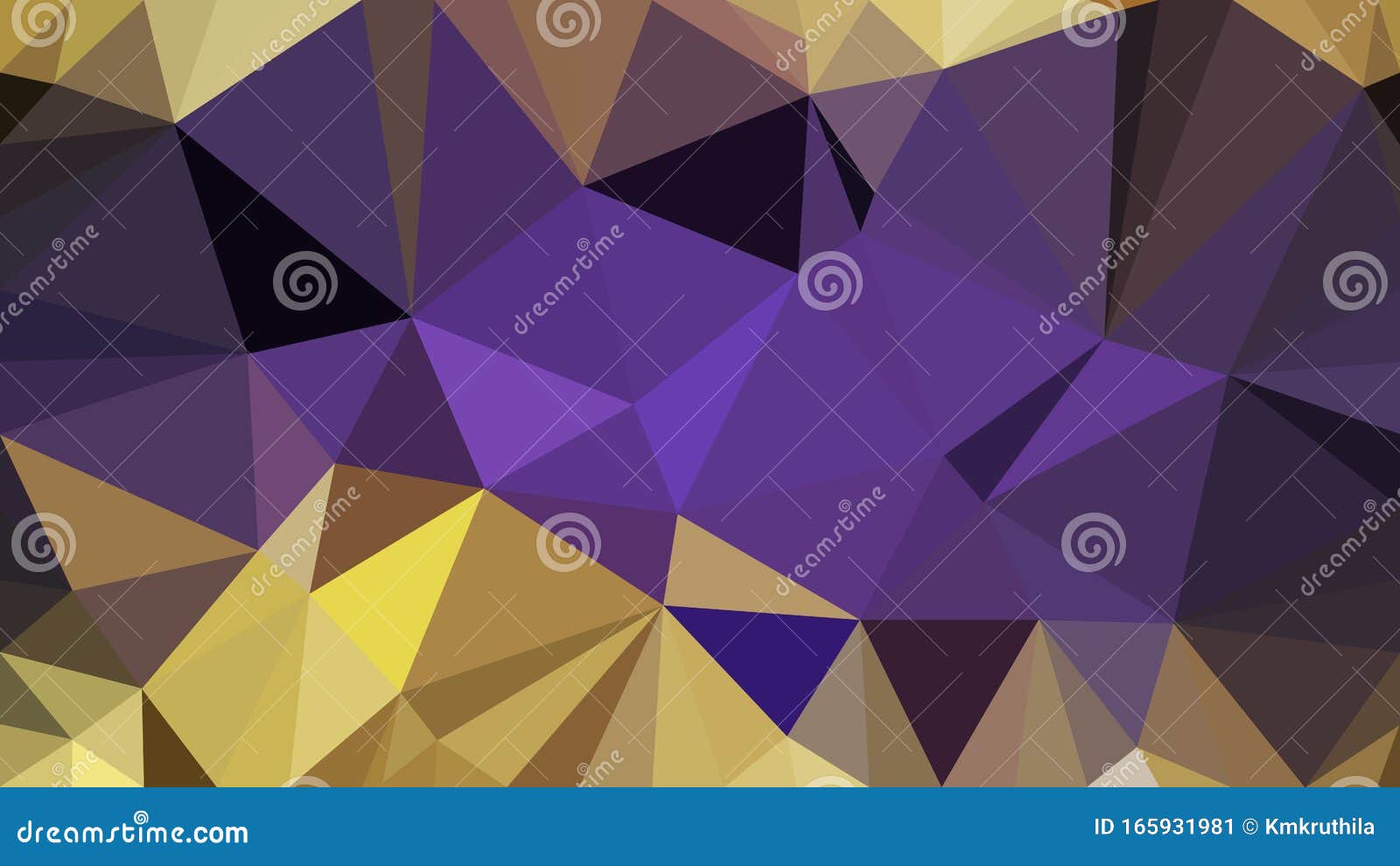 Gold Polygon Frame. Vector Outline Thin Aesthetic Border For ...