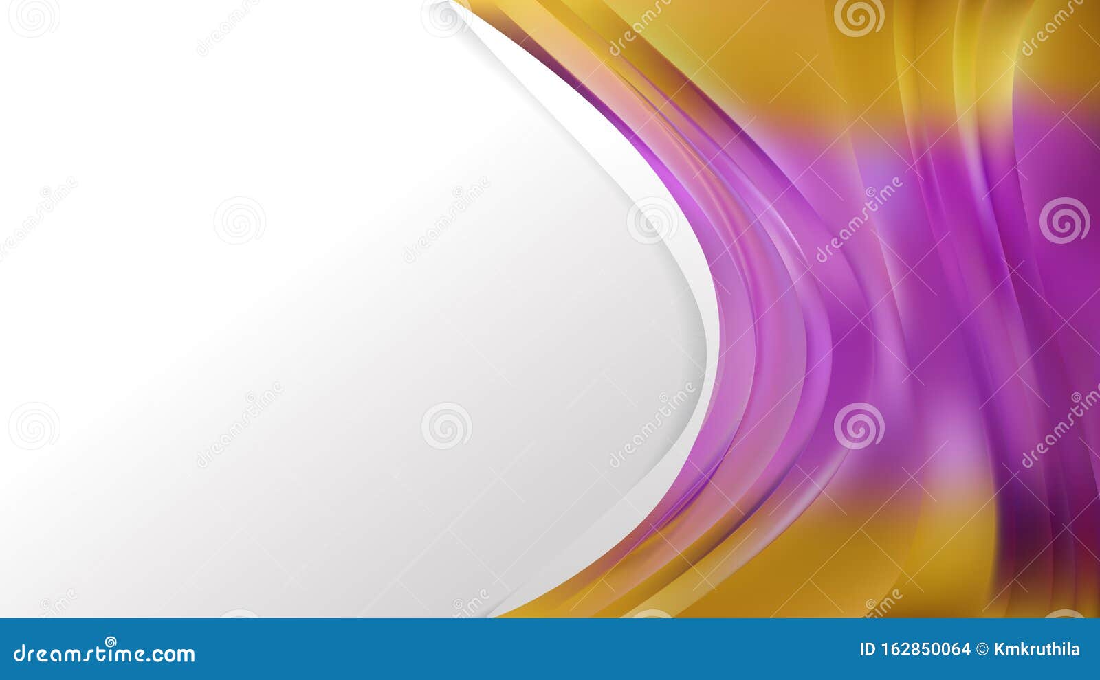 Purple and Gold Wave Business Background Vector Art Stock Vector ...