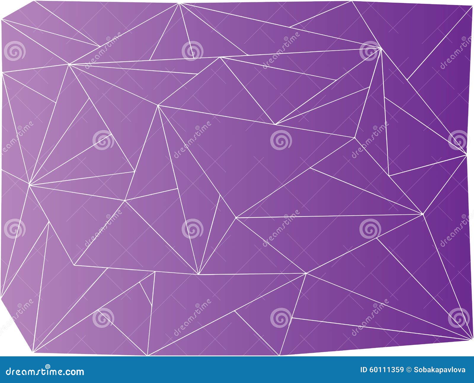 Purple Gradient Geometric Pattern Stock Vector - Illustration of ...