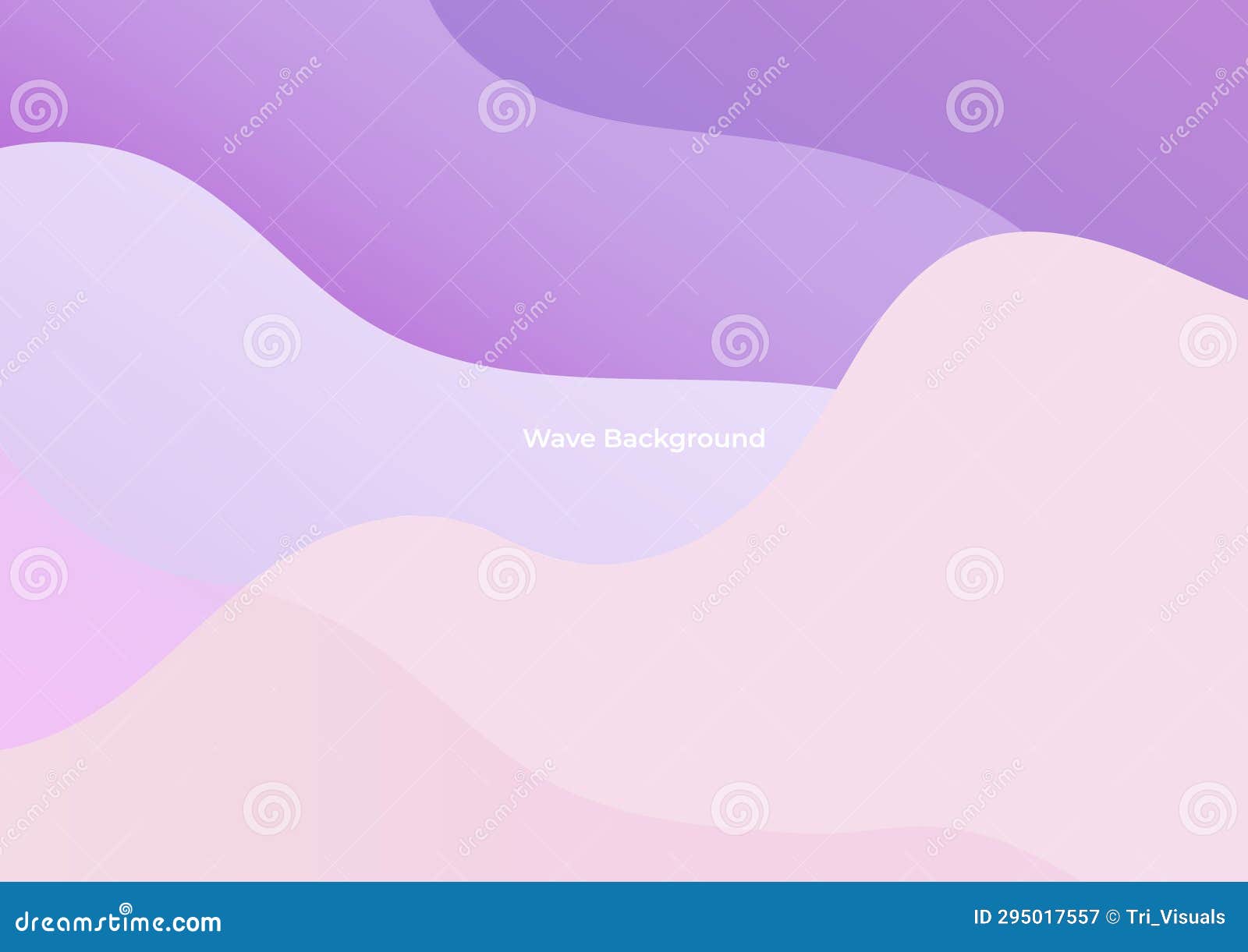 Purple Gradient Wave Background with Soft Color. Vector Illustration ...