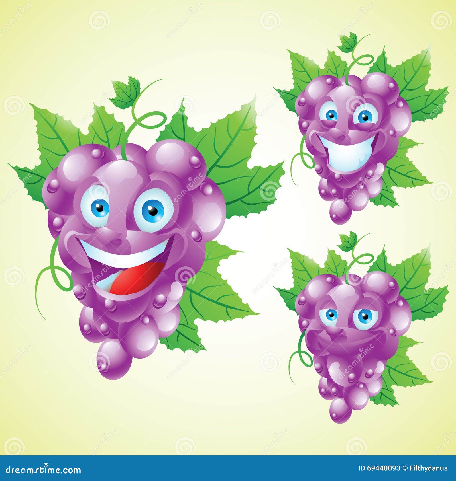 Grapes Face Stock Illustrations – 724 Grapes Face Stock Illustrations ...