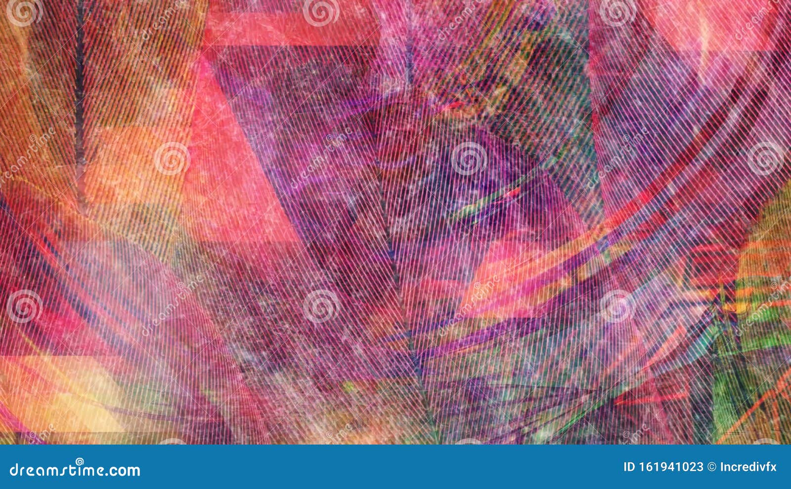 Purple and Green Texture Composed of Many Thin Lines Creates Magic ...