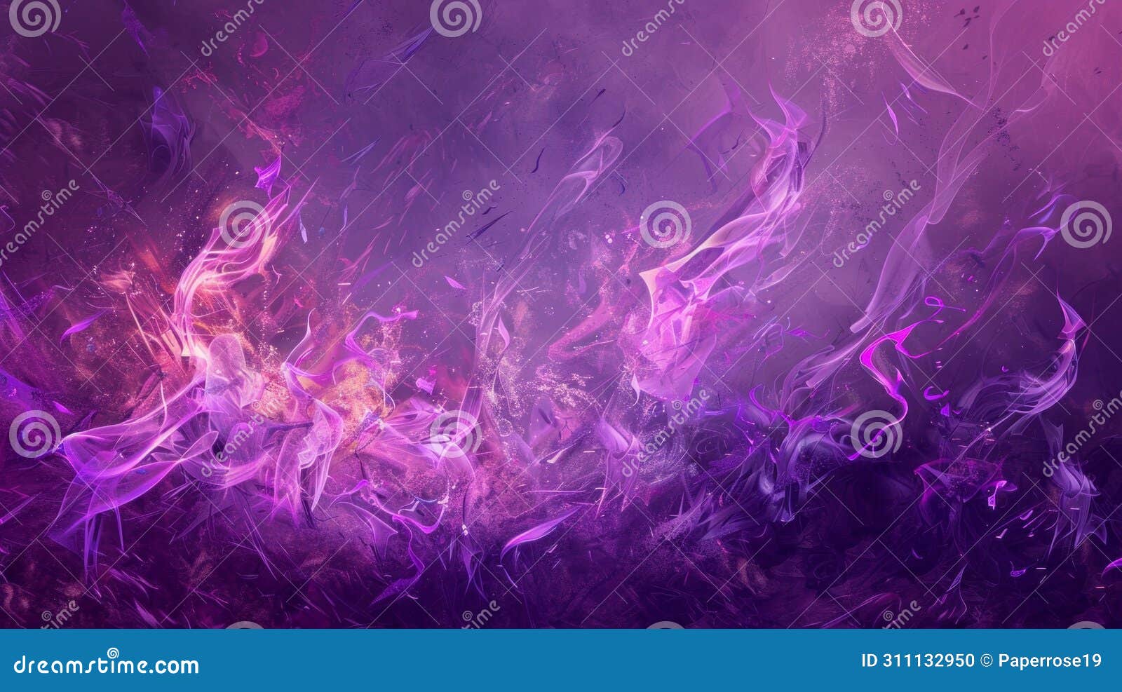 Purple Grudge Flame Background Stock Illustration - Illustration of ...