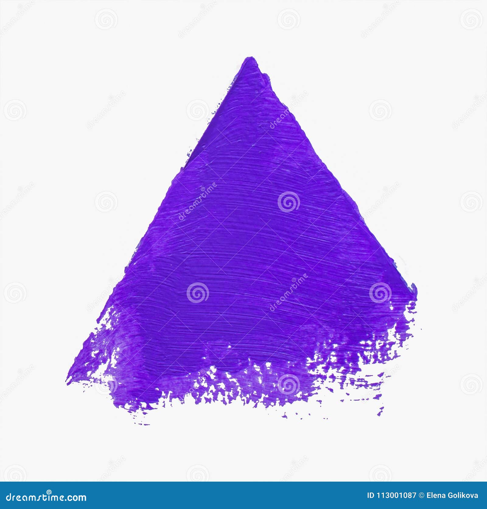 Purple Grunge Acrylic Triangle Stock Illustration - Illustration of ...