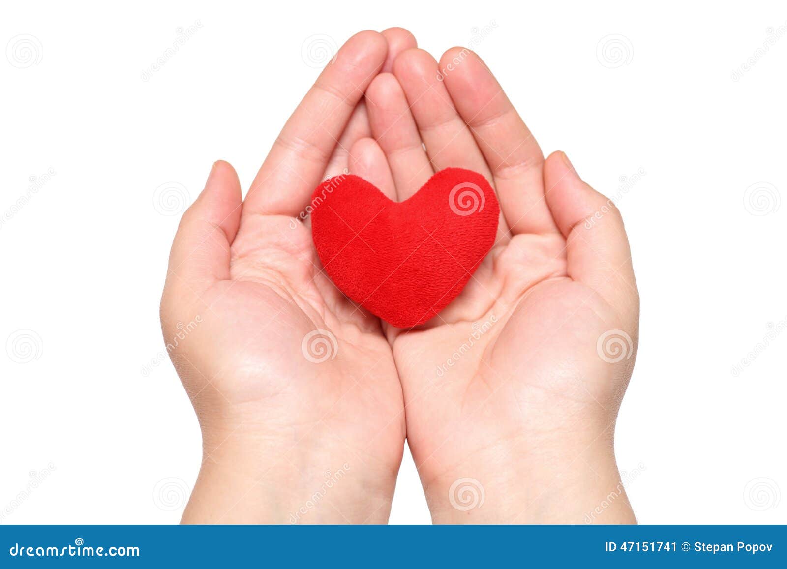 Purple heart in the hands stock image. Image of finger - 47151741