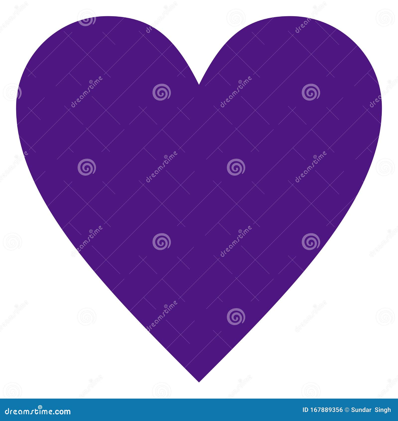 Abstract Purple Heart Background.Valentines Day. Stock Illustration ...