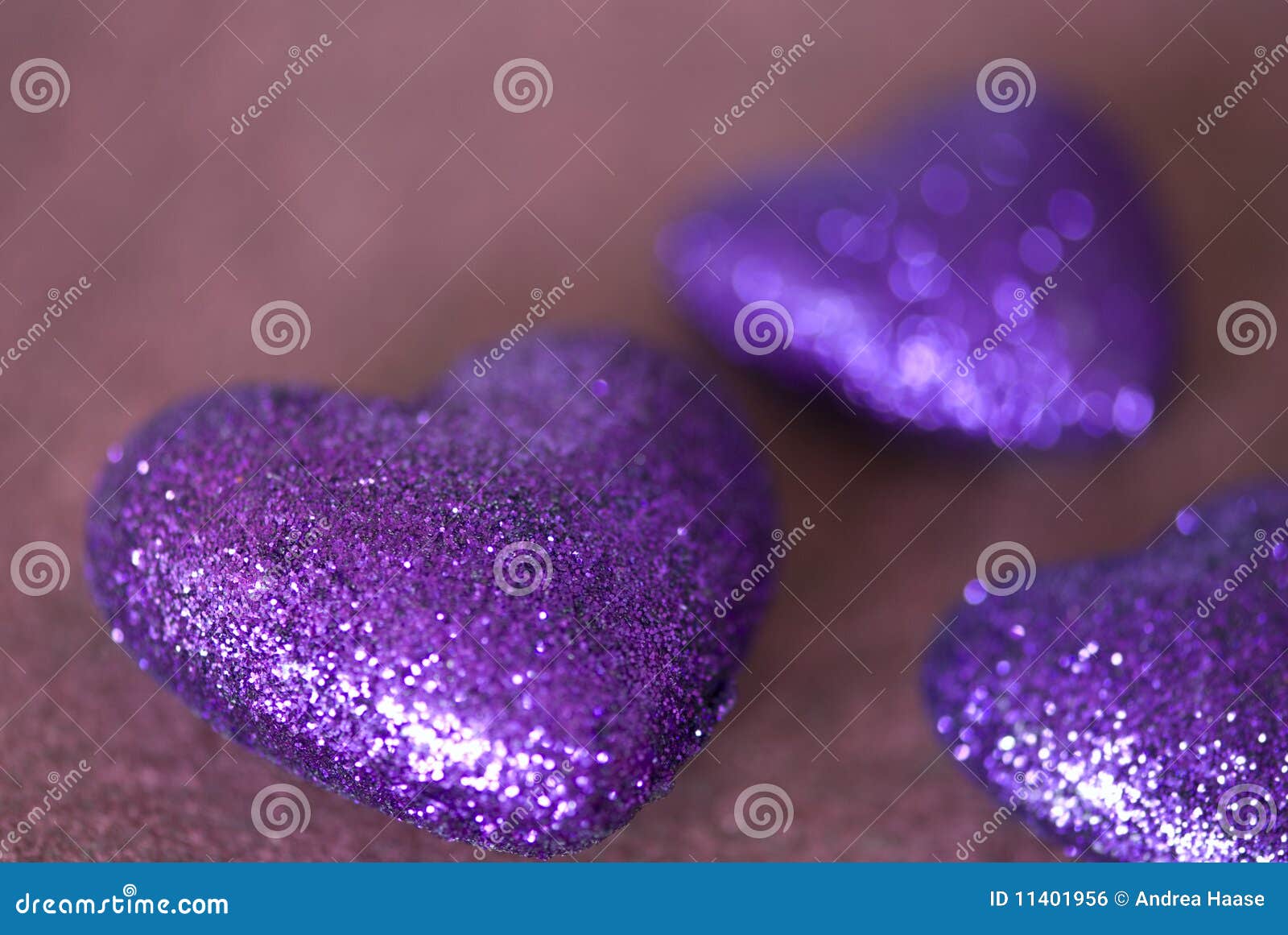 Purple hearts stock photo. Image of shaped, heart, love - 11401956