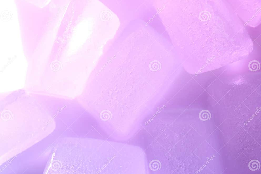 Purple ice cubes stock image. Image of crystal, melt - 177933697