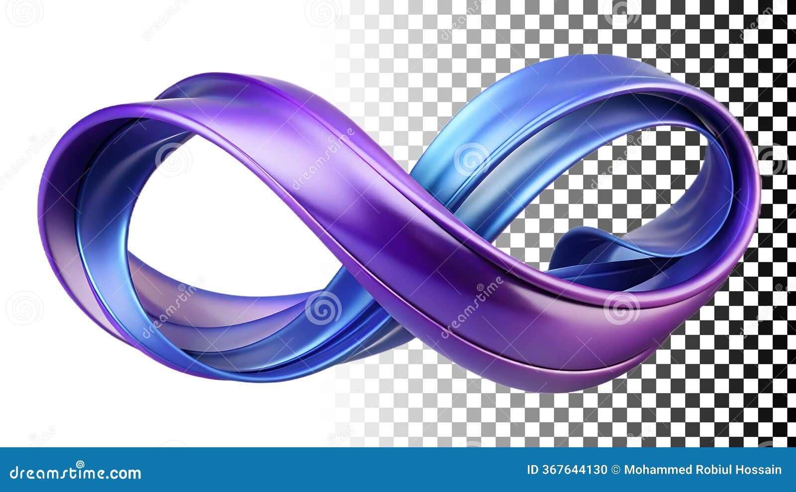 Purple Infinity Symbol, Endless Loop, Abstract Shape, Modern Design, Infinite Symbol Png ...