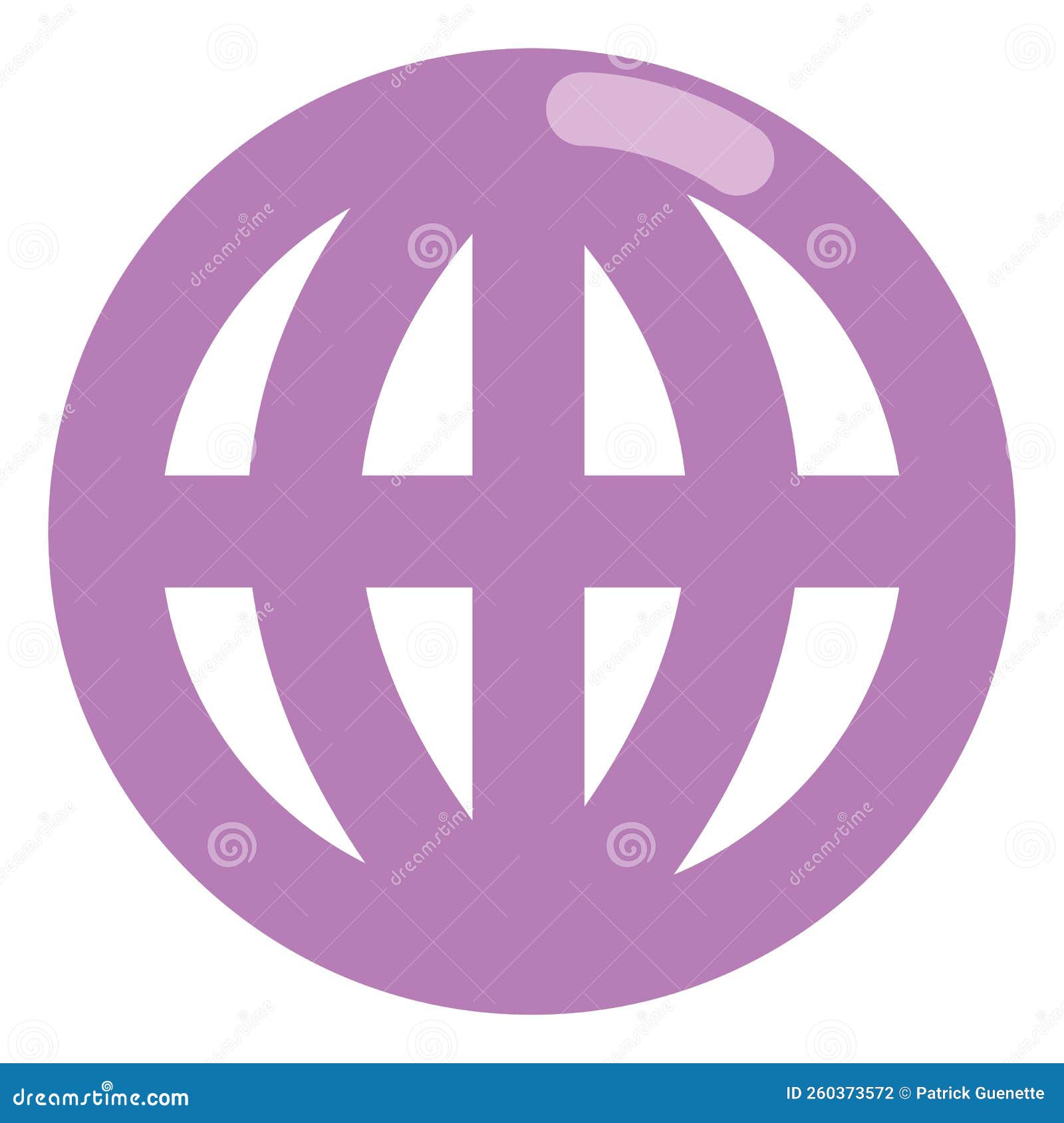 Purple internet, icon stock vector. Illustration of texture - 260373572