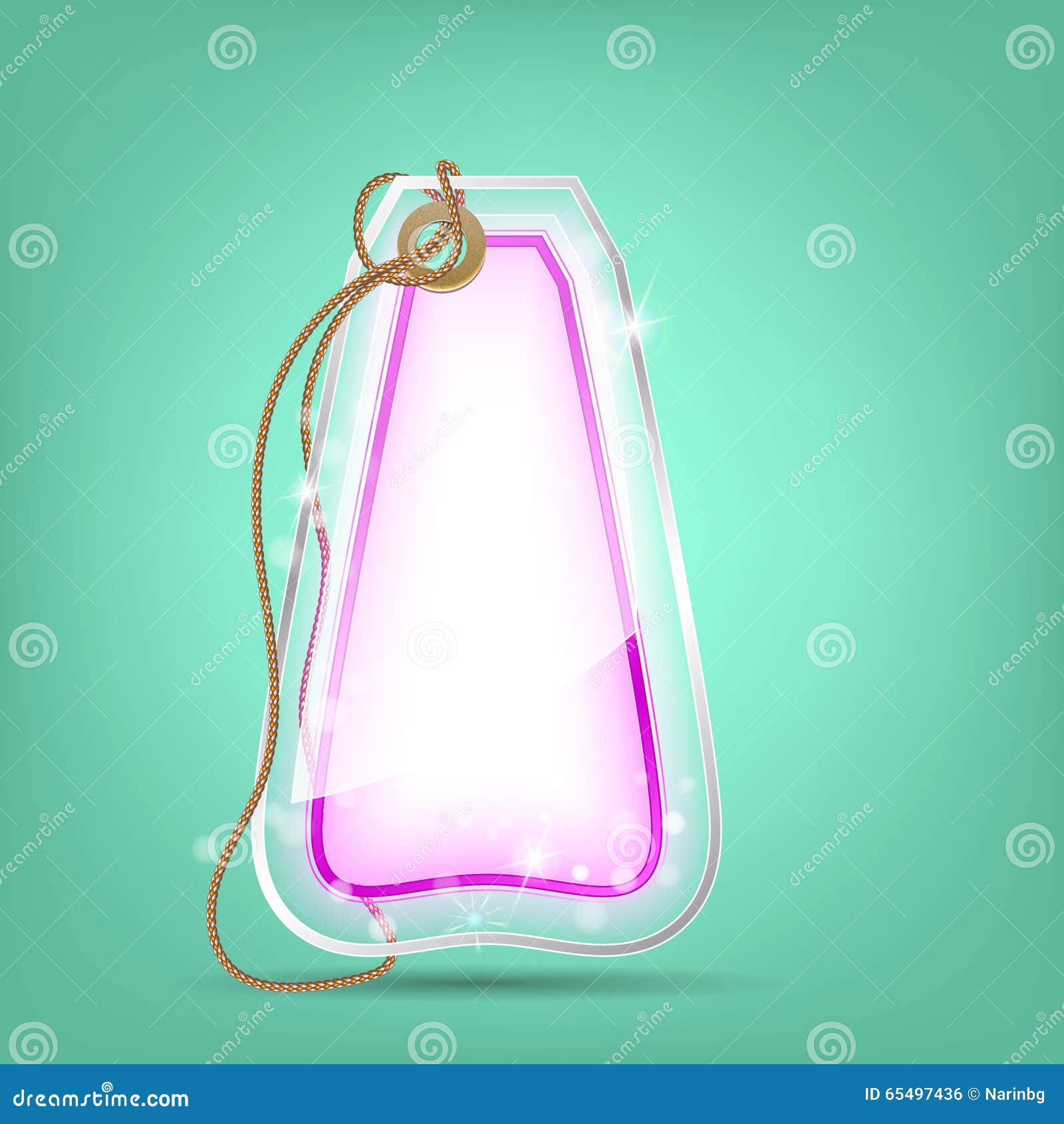 Purple label on stock vector. Illustration of glossy - 65497436