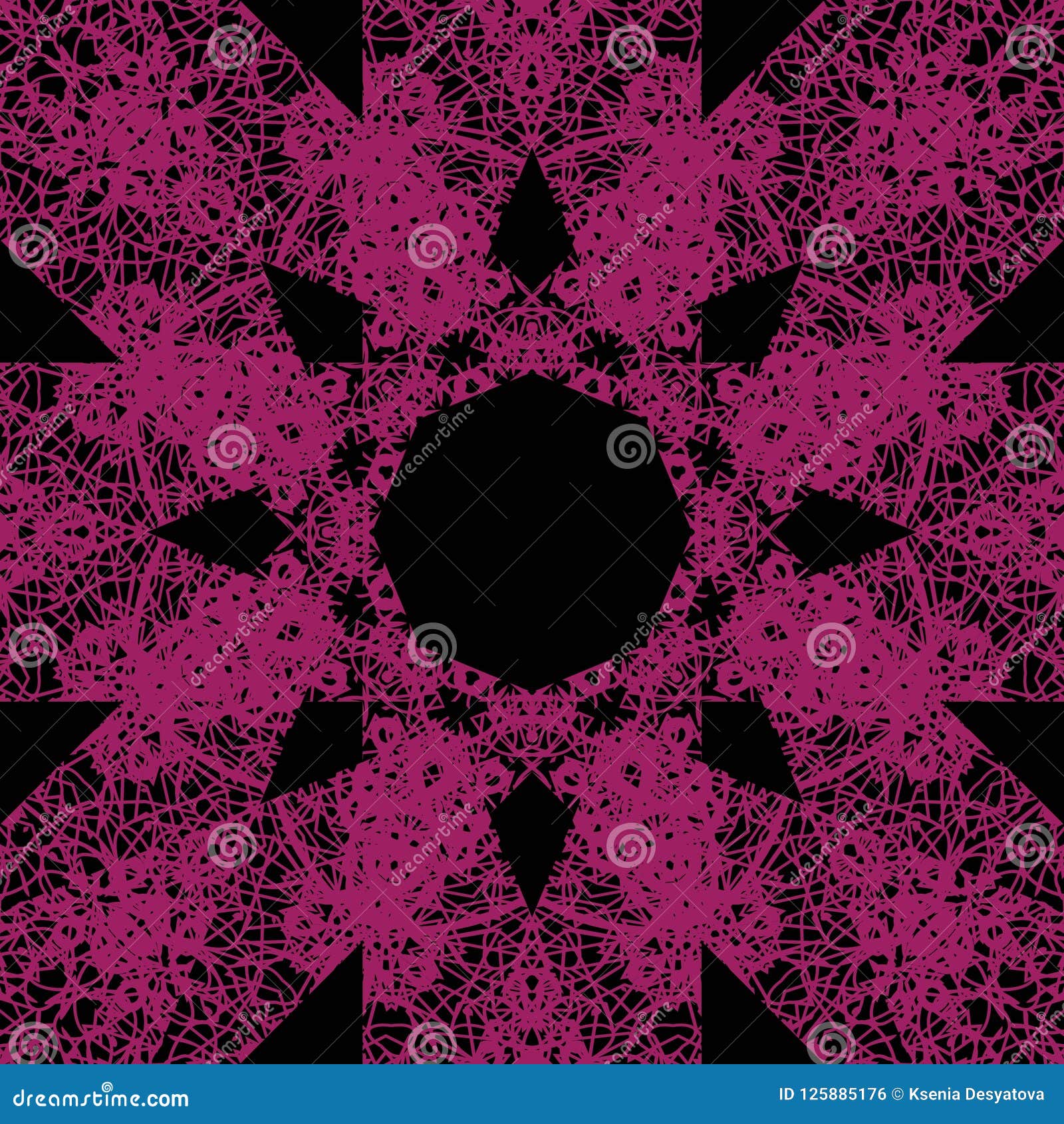 Purple lace pattern stock illustration. Illustration of complex - 125885176