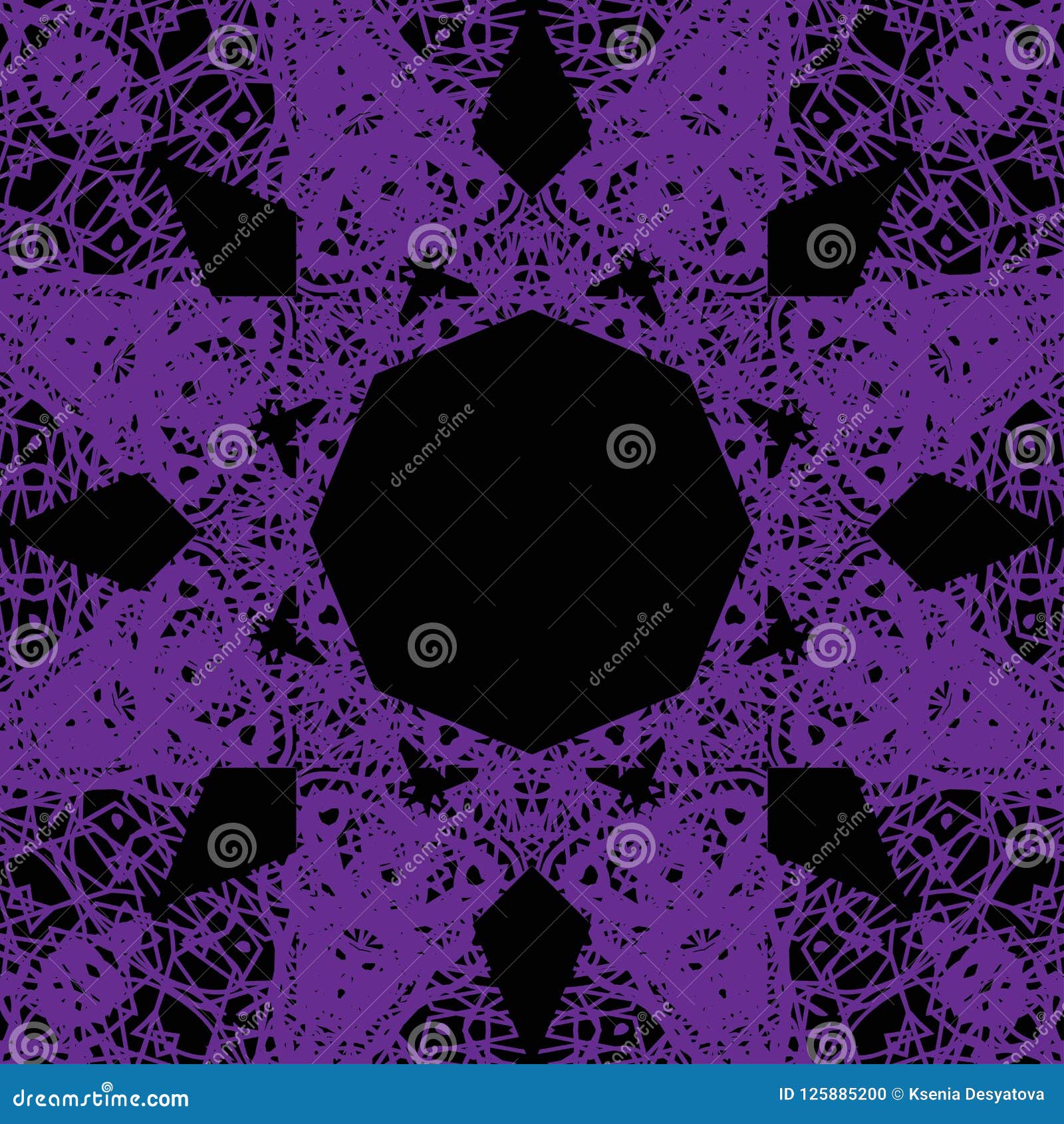 Purple lace pattern stock illustration. Illustration of goodly - 125885200