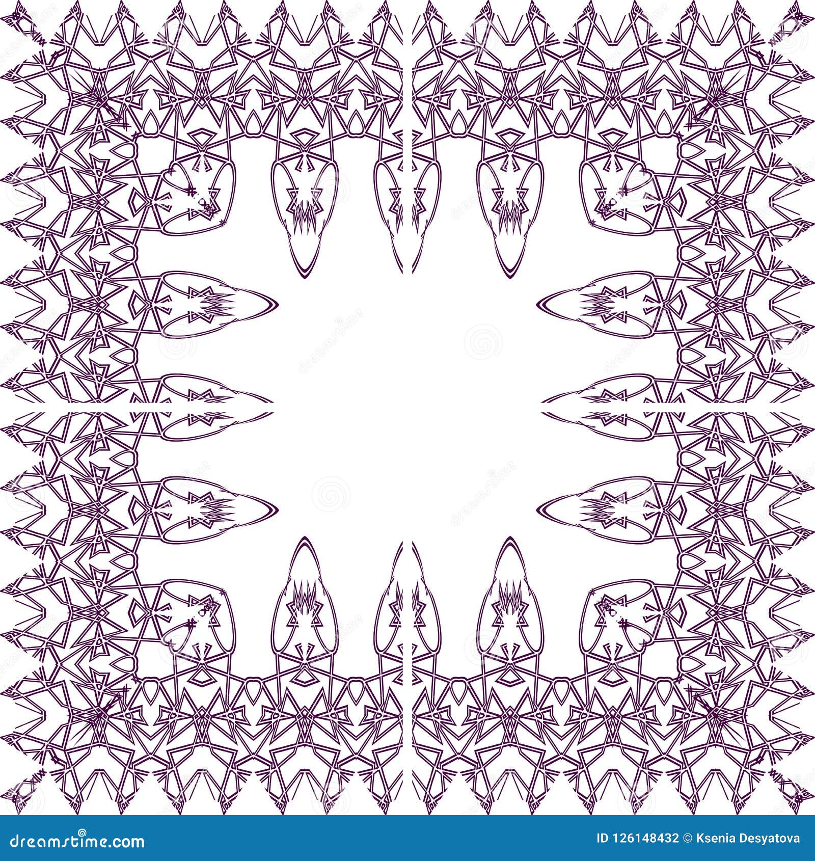 Purple lace pattern stock illustration. Illustration of exquisite ...