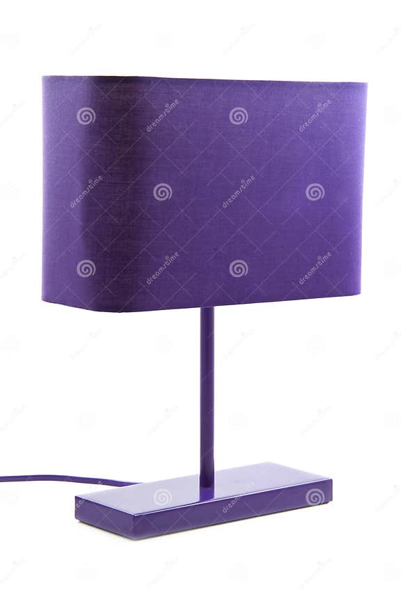 Purple lamp stock photo. Image of nostalgic, style, tranquil - 16377654