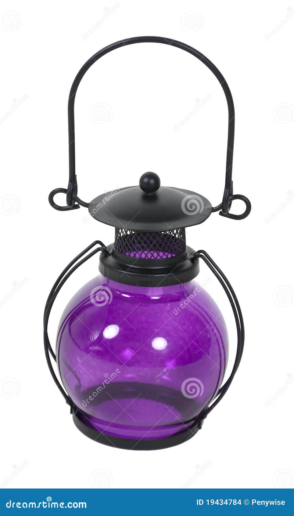 Purple Lantern stock photo. Image of bright, lantern - 19434784