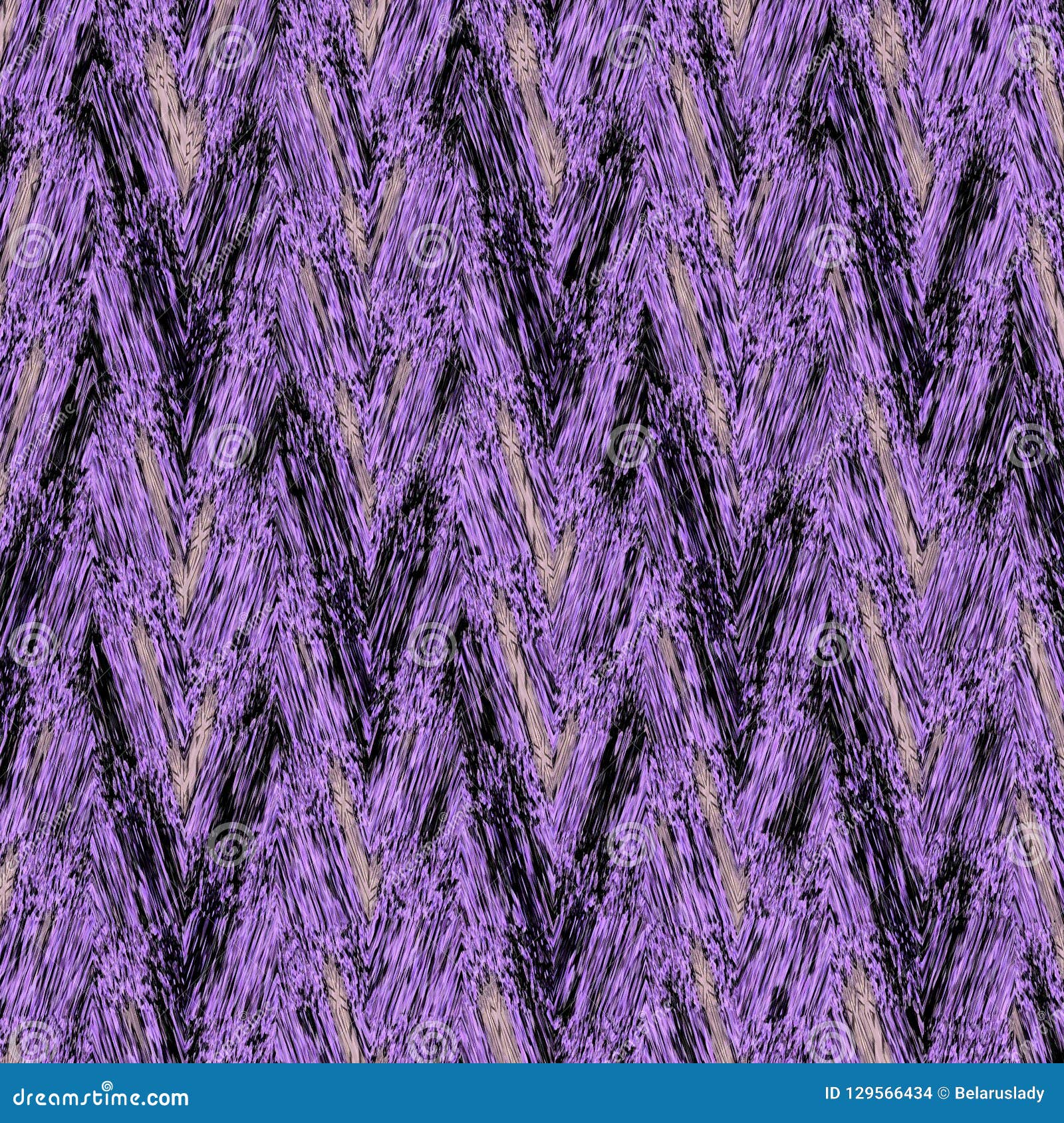 Purple Lavender Continuous Zigzag Pattern Stock Illustration ...