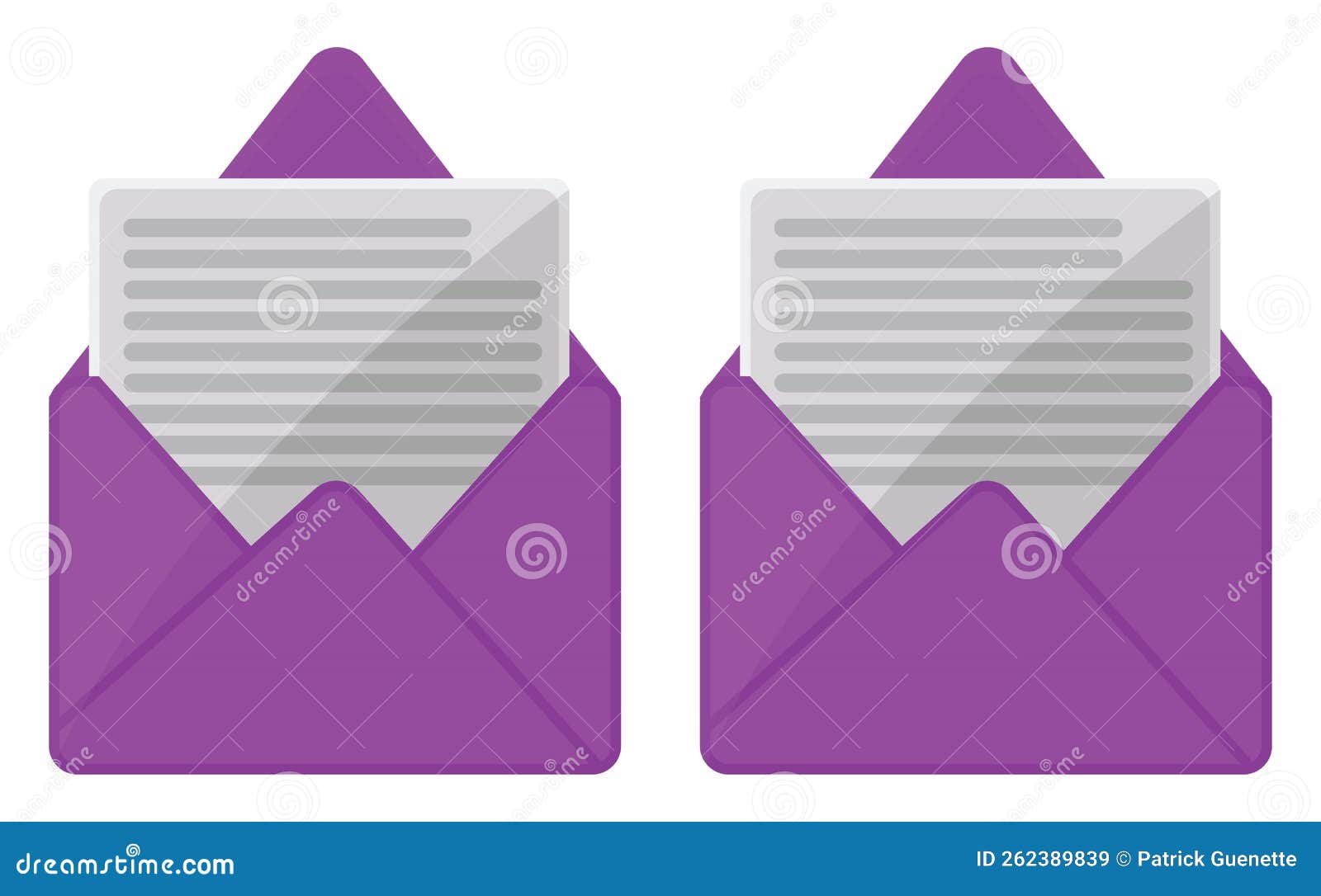 Purple letters, icon stock vector. Illustration of holiday - 262389839