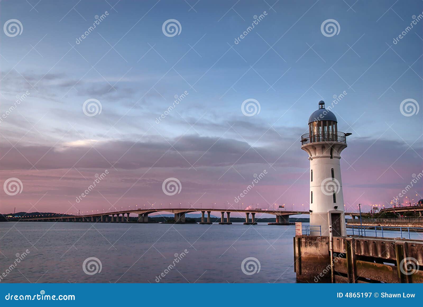 Purple Lighthouse stock image. Image of lavender, clouds - 4865197