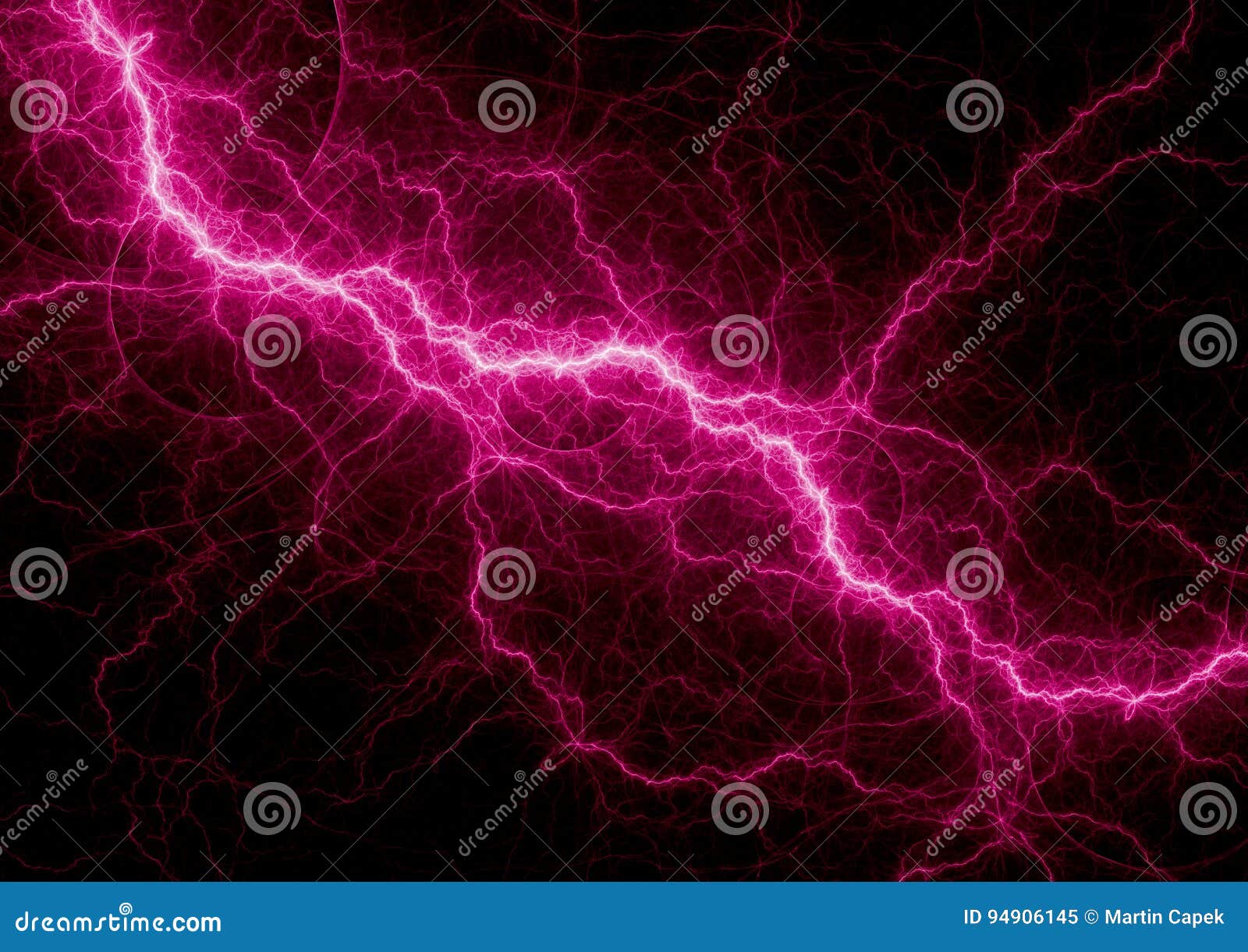 Purple Lightning Background