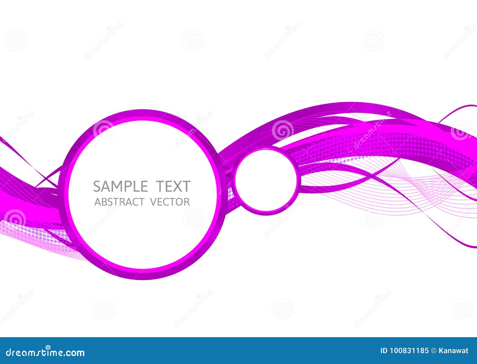 Purple Line Wave Abstract Vector Background Graphic Design Stock Vector ...