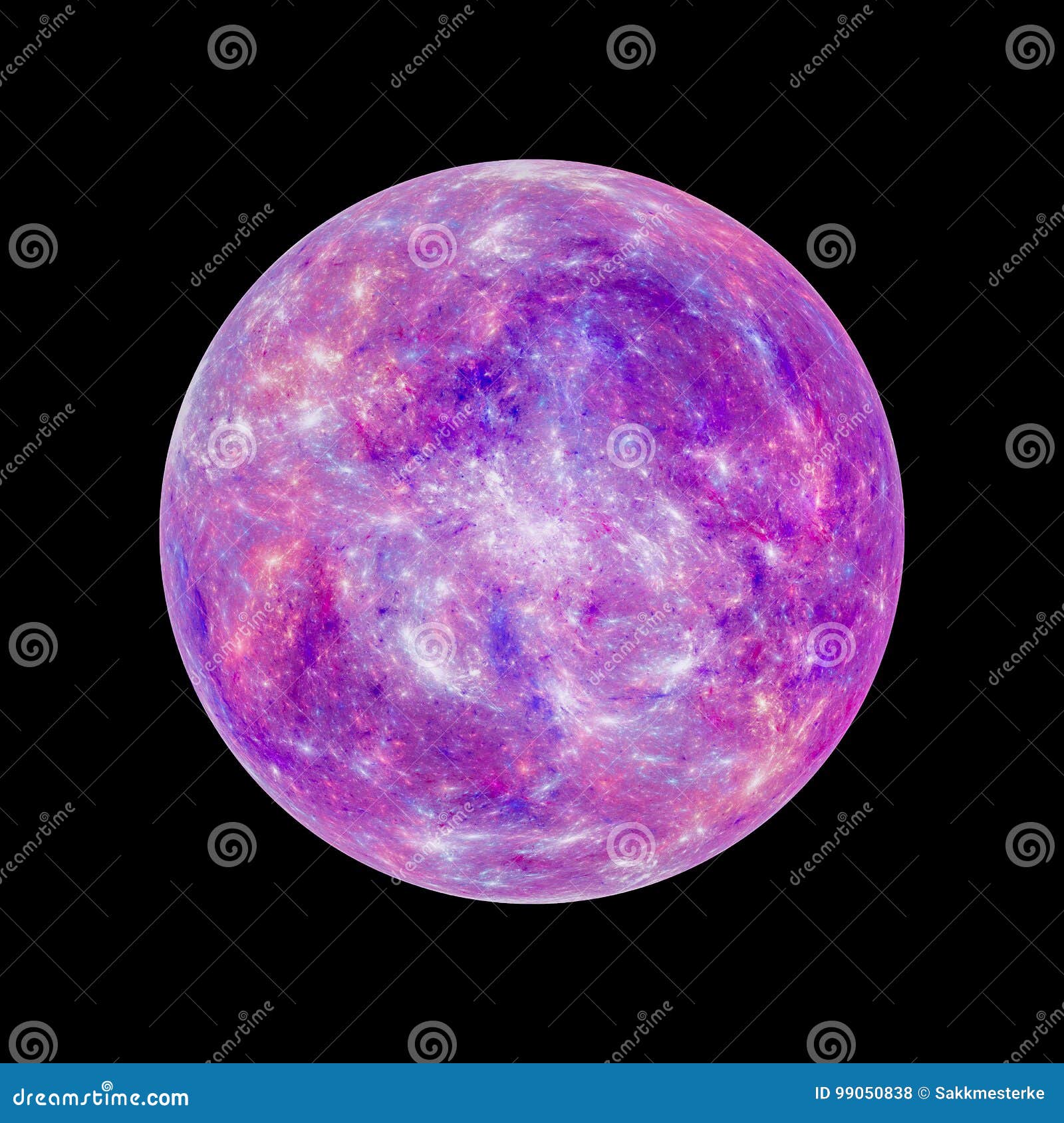 Purple Magical Exoplanet High Resolution Texture Stock Illustration ...
