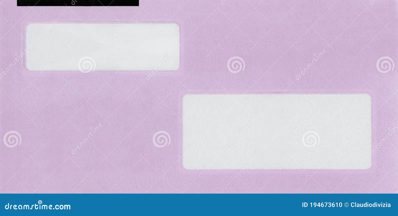 Purple Mail Letter Envelope Stock Photo - Image of receive, paper ...