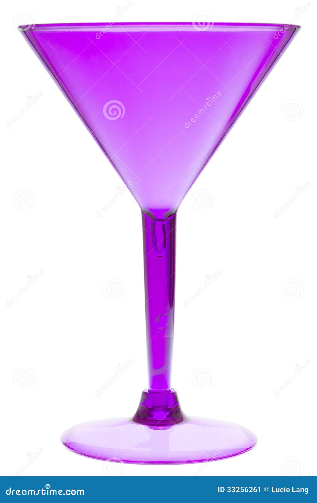 Purple Martini Glass on White Stock Image - Image of colorful, cool ...