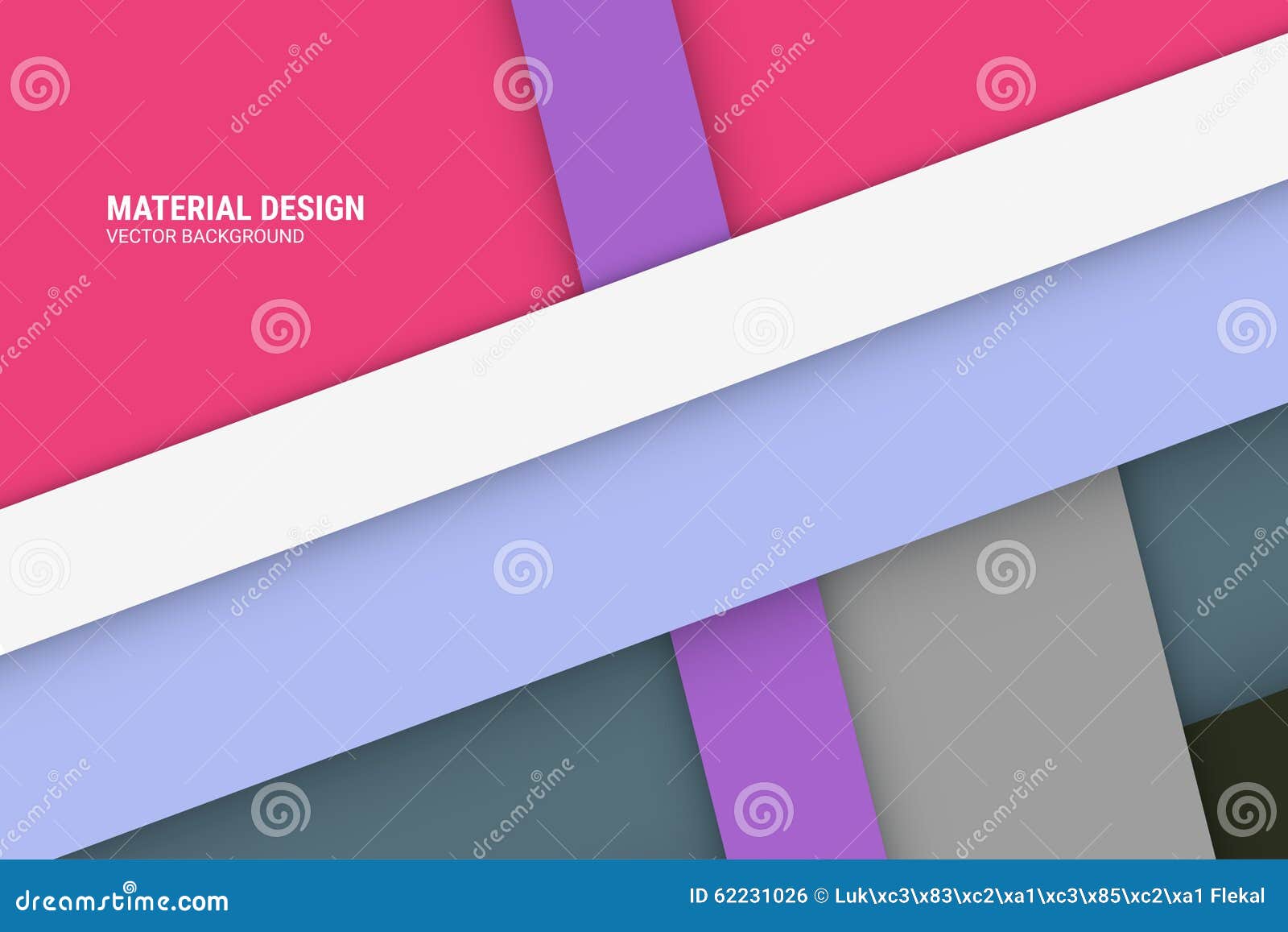 Purple Material Design Background Stock Vector - Illustration of shadow ...