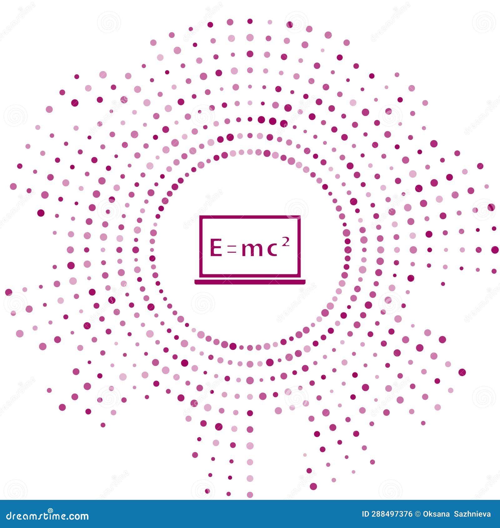 Purple Math System of Equation Solution on Chalkboard Icon Isolated on ...