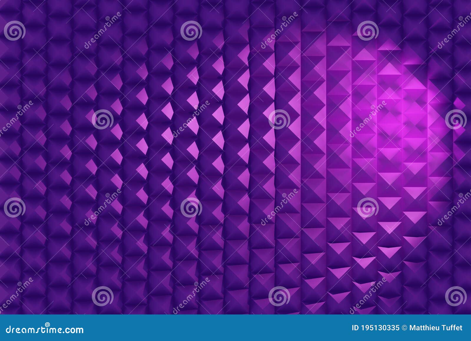 Purple Metal Spikes Abstract Background Stock Illustration ...