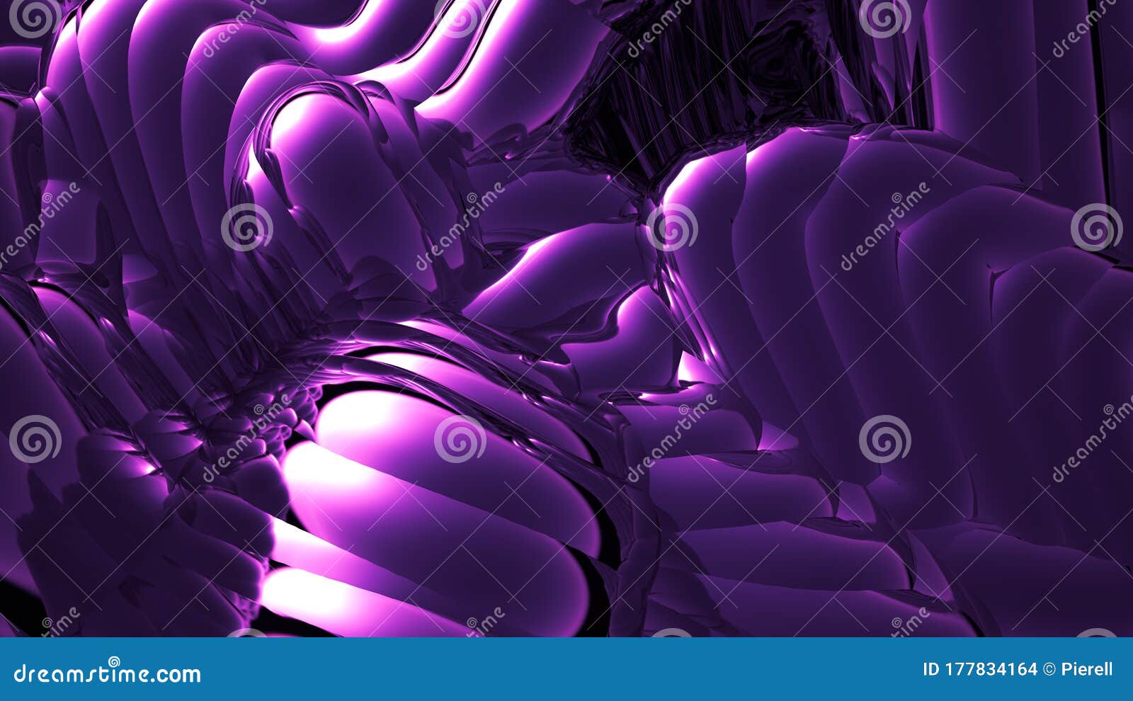 Purple Metallic Background. 3d Illustration, 3d Rendering Stock ...