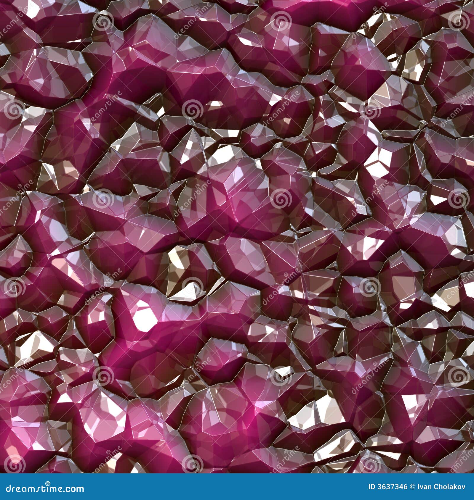 Purple mineral ore stock illustration. Illustration of texture - 3637346