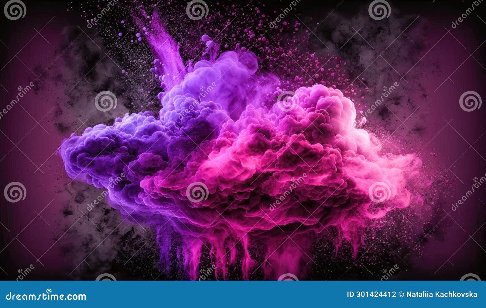 Purple mist background stock illustration. Illustration of concept ...