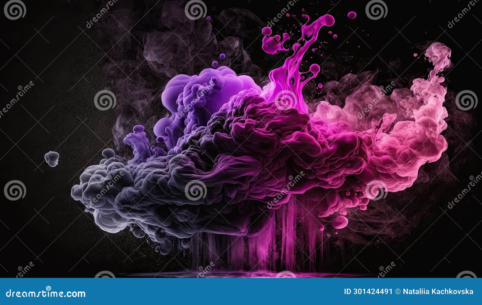 Purple mist background stock illustration. Illustration of liquid ...