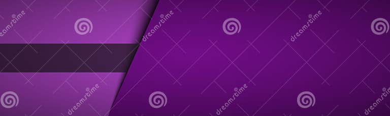 Purple Modern Material Design Header with Layers. Vector Abstract ...