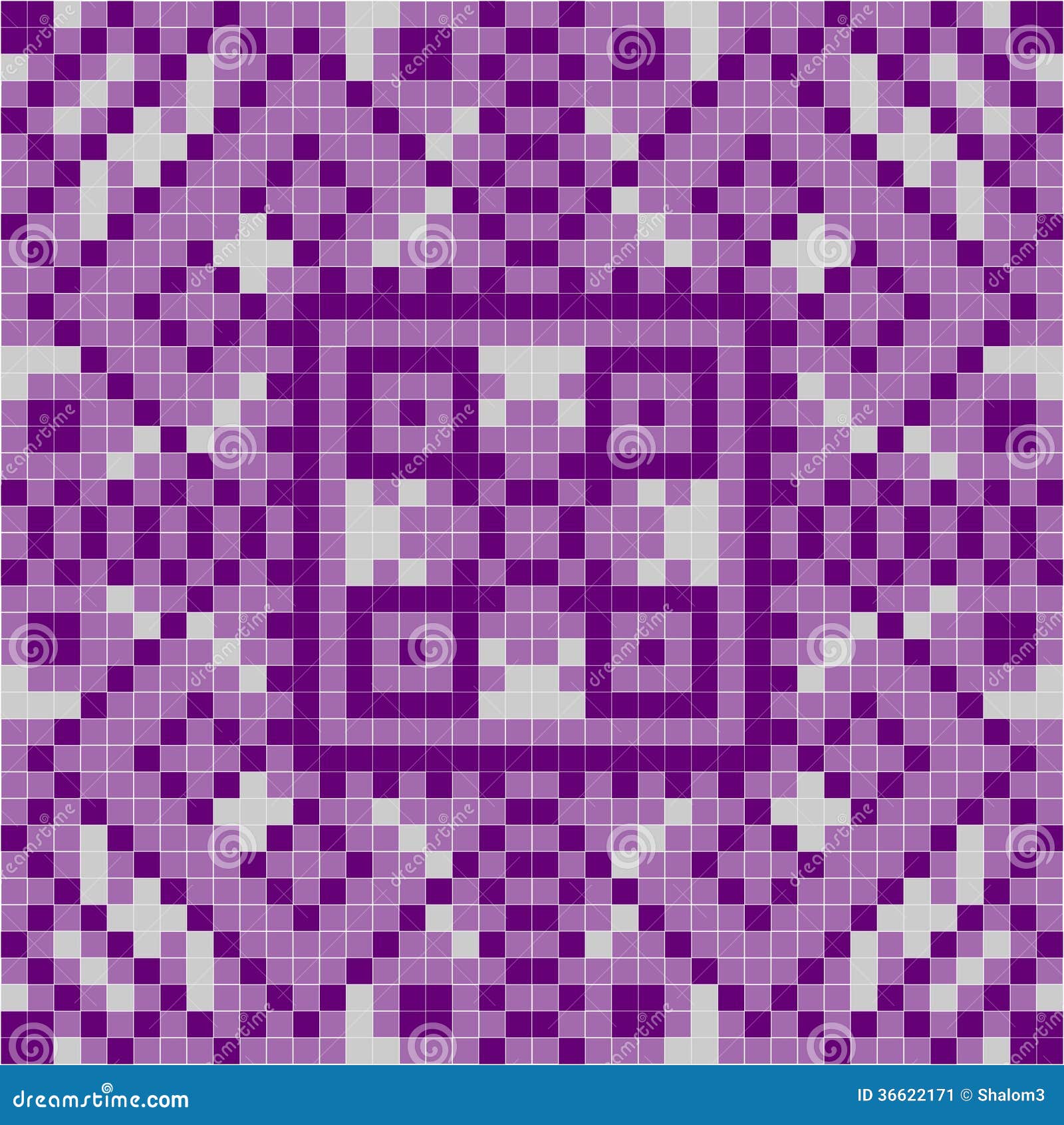 Purple mosaic tile stock vector. Illustration of design - 36622171