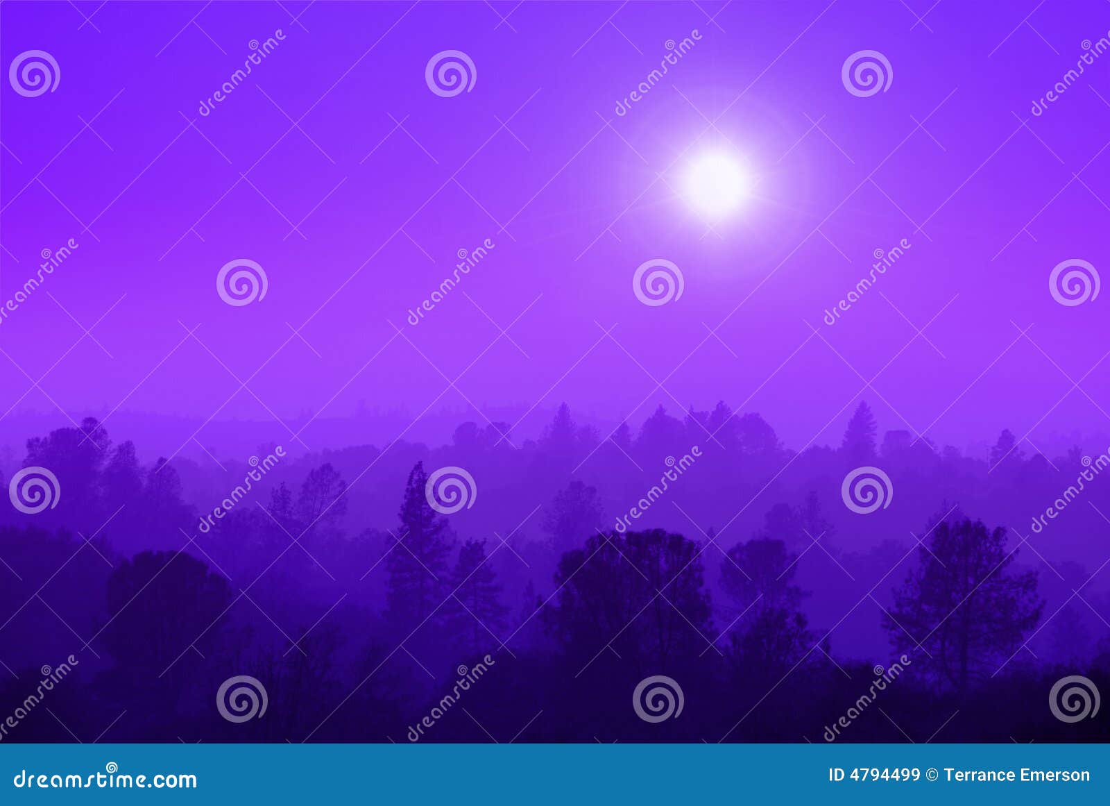Purple Mountain Mist stock image. Image of ridge, nature - 4794499